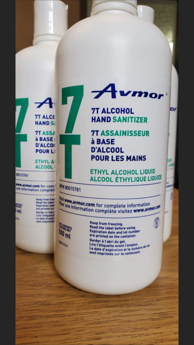 AVMOR 7T HAND SANITIZER - Dragons Den Janitorial